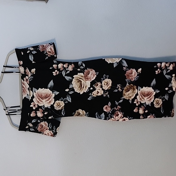 Haute Monde | Dresses | Womens Small Form Fitting Off Shoulder With ...